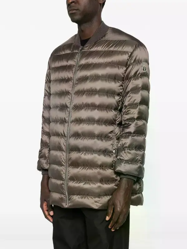 Moncler Zip-fastening Padded Jacket - Brown