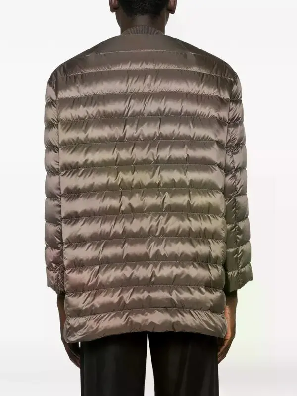 Moncler Zip-fastening Padded Jacket - Brown