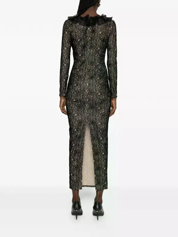 Alessandra Rich Lace Maxi Dress
