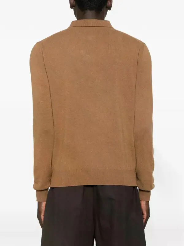JIL SANDER Long-sleeved Polo Shirt