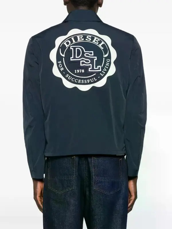 DIESEL® Badge Button Jacket