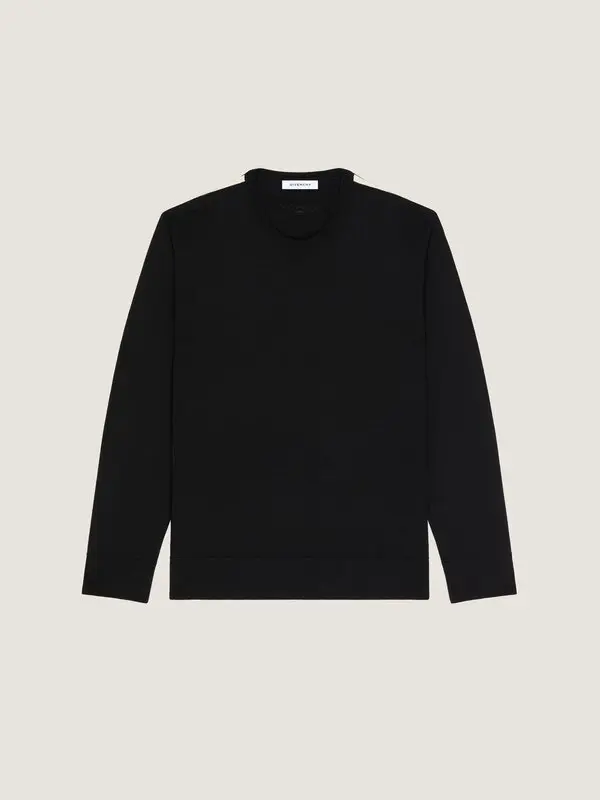 Givenchy Wool Sweater With Grosgrain Details