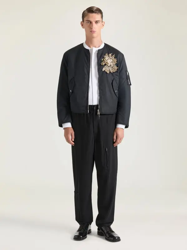 Givenchy Wool Crepe Trousers