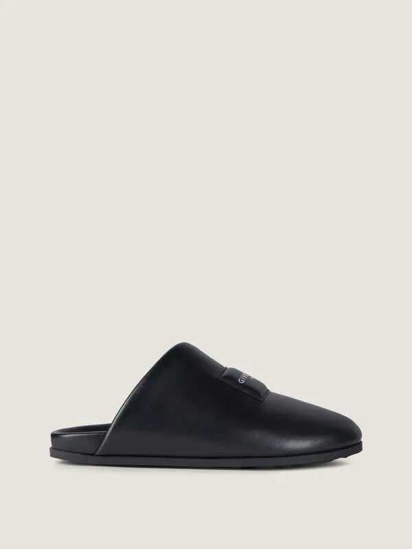 Givenchy Puffy Nappa Leather Mules - Black