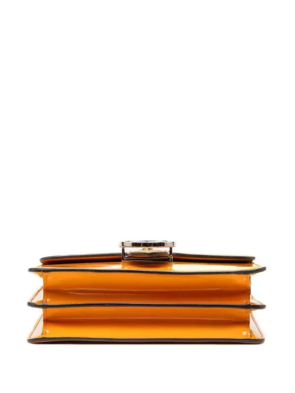 Gucci Small Interlocking G Dollar Crossbody Bag - Orange
