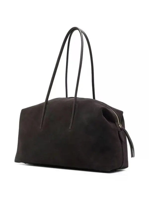 DEMELLIER Stockholm Suede Shoulder Bag - Brown