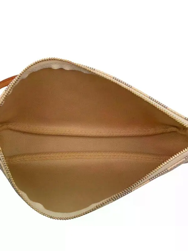 LOUIS VUITTON 2011 Damier Azur Pochette Accessoires - White
