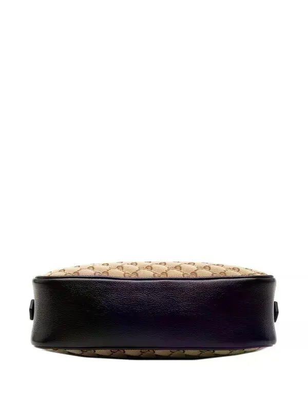 Gucci Gg Marmont Matelassé Canvas Crossbody Bag - Brown
