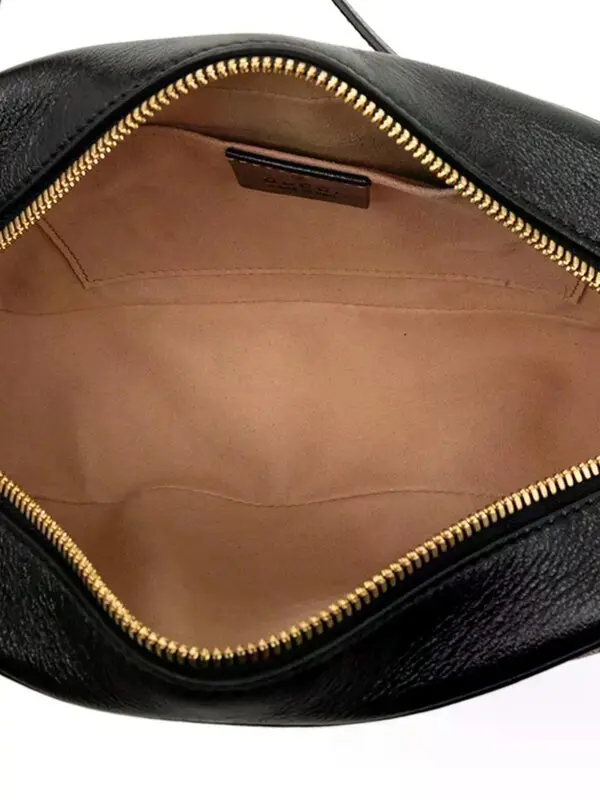 Gucci Gg Marmont Matelassé Canvas Crossbody Bag - Brown