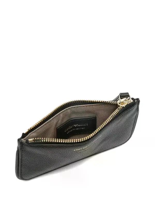 Emporio Armani Leather Wallet - Black