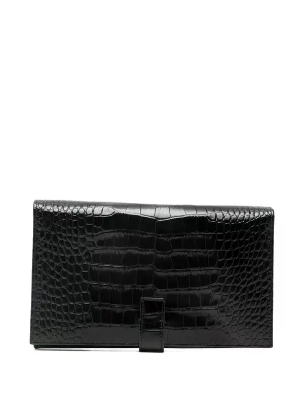 TOM FORD Croc-effect Wallet