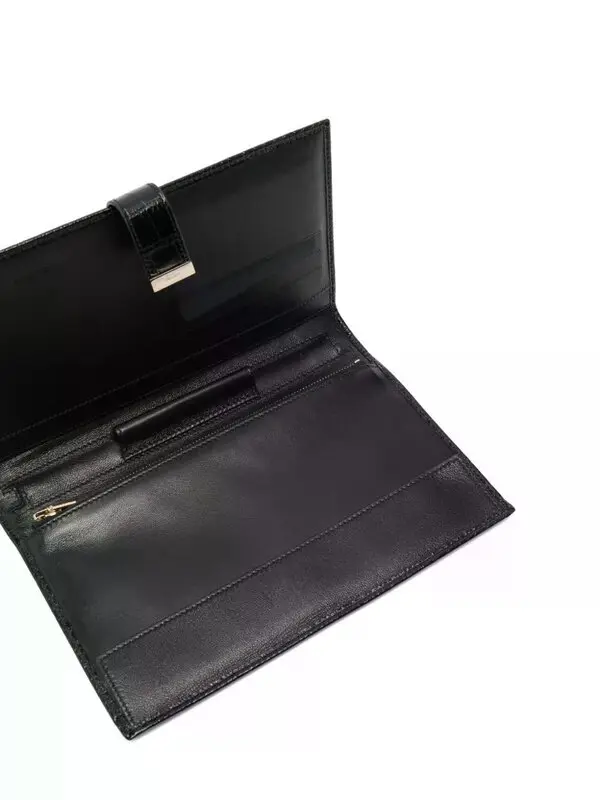 TOM FORD Croc-effect Wallet