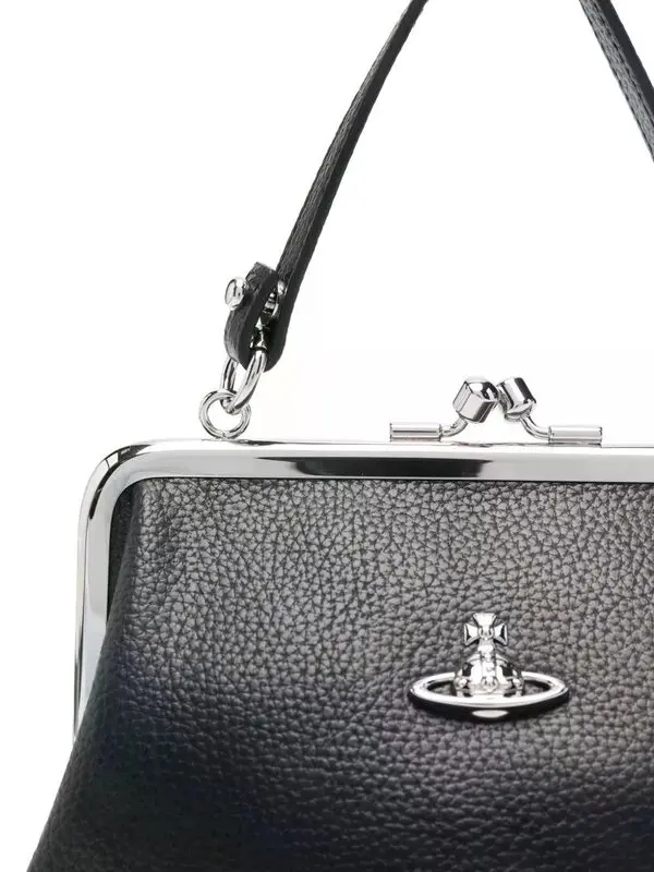 VIVIENNE WESTWOOD Granny Frame Clutch - Black