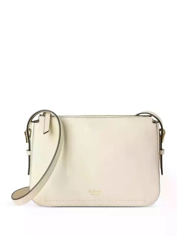 Mulberry Leather Crossbody Bag - Neutrals
