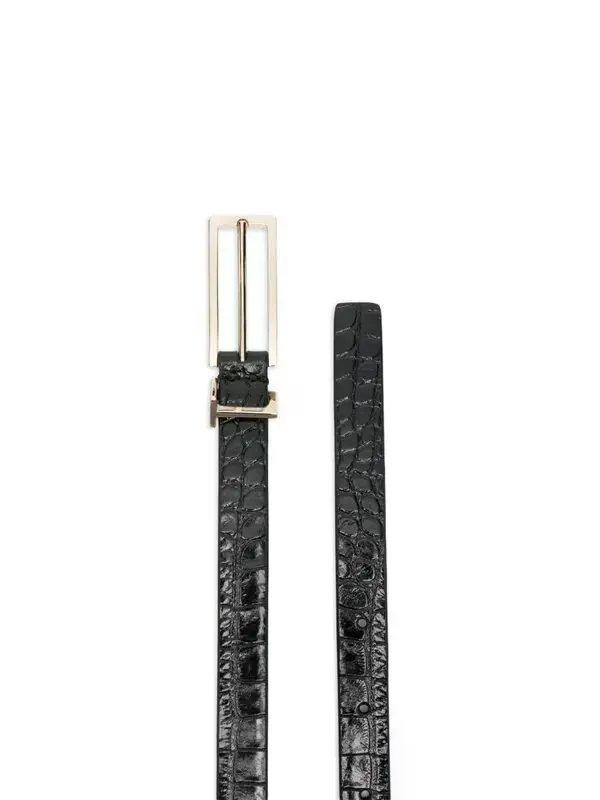 TOM FORD Croc-effect Belt