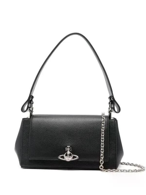 VIVIENNE WESTWOOD Medium Hazel Shoulder Bag - Black