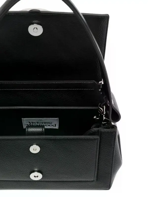 VIVIENNE WESTWOOD Medium Hazel Shoulder Bag - Black