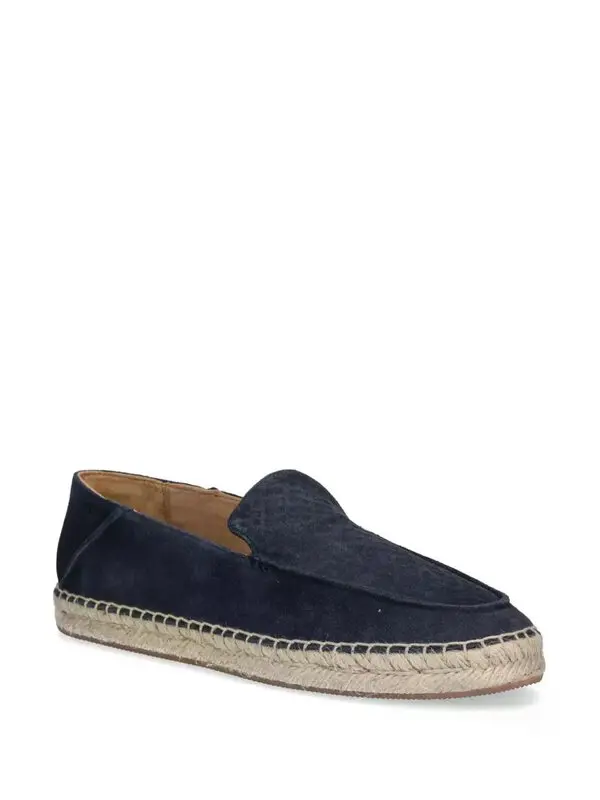 BOSS Suede Espadrilles - Blue