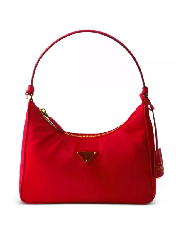 Prada Mini Re-edition 2005 Shoulder Bag - Red