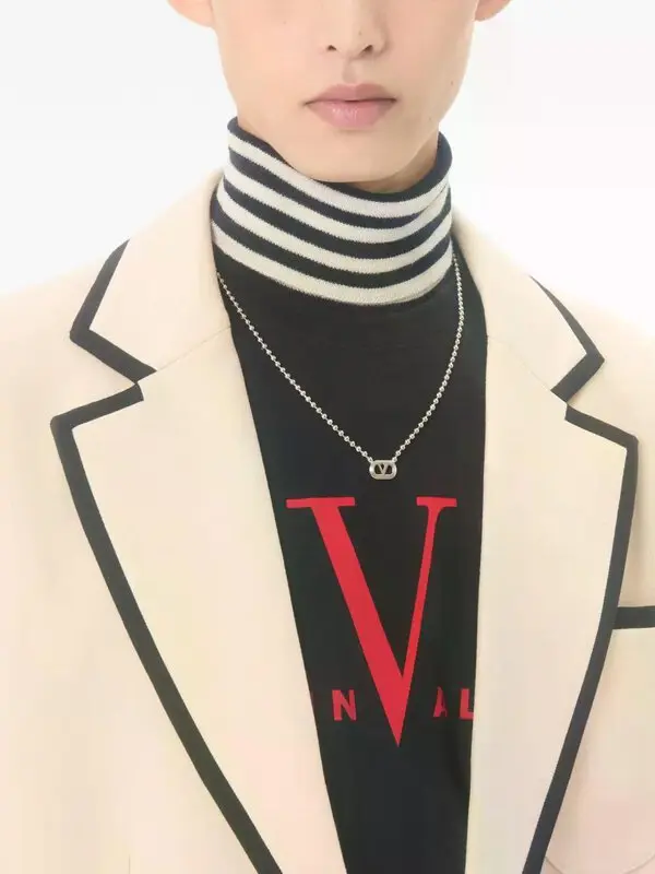 Valentino Garavani Ovalette Necklace - Silver