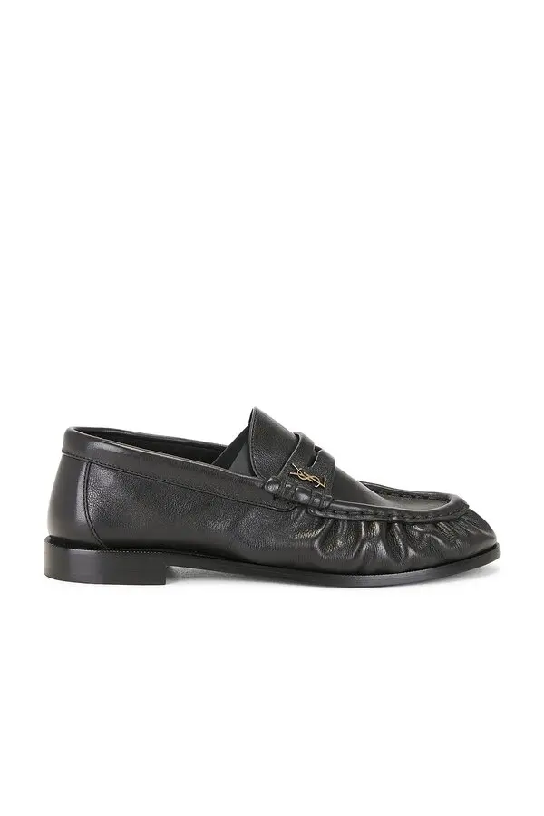 Saint Laurent Le Loafer Supple Moccasin - Nero