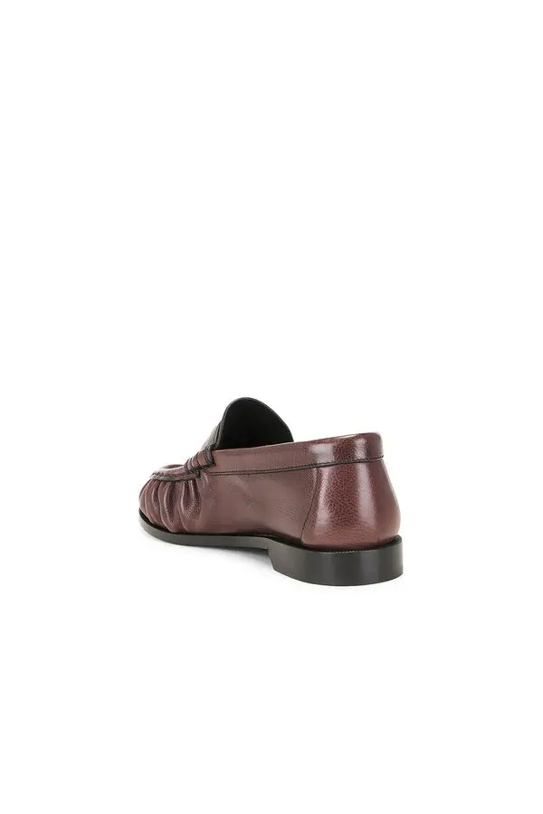 Saint Laurent Le Loafer Supple Moccasin - Paris Brown