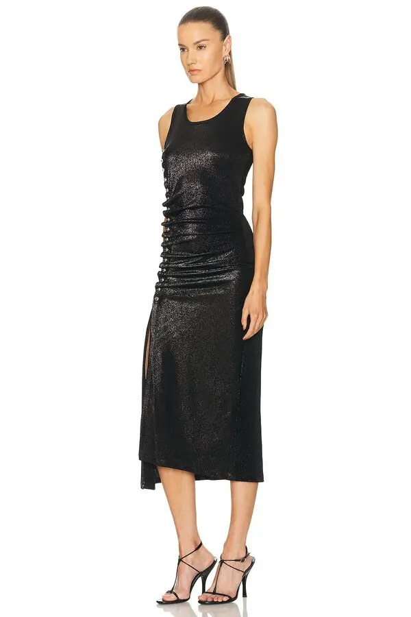 Rabanne Lurex Jersey Dress