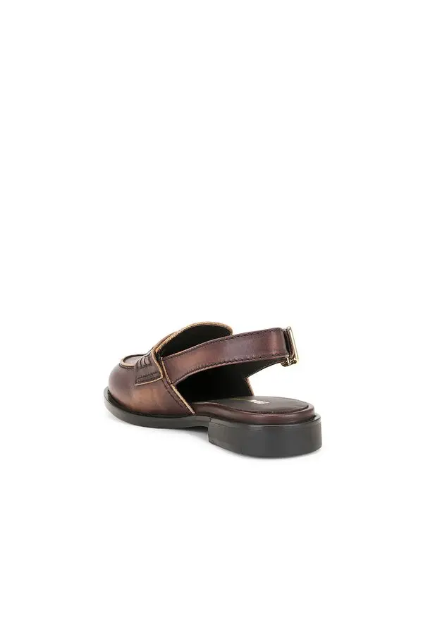 Miu Miu Penny Loafer - Ebano