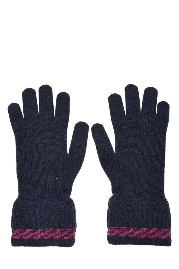 Chanel Cashmere Knitted Gloves