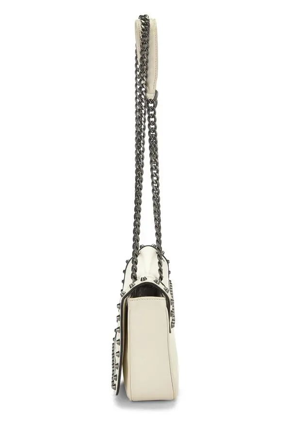 Prada Calfskin Leather Studded Crossbody