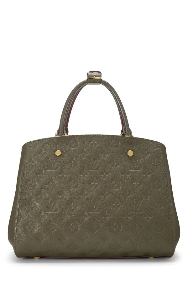 LOUIS VUITTON Monogram Empreinte Montaigne - Green