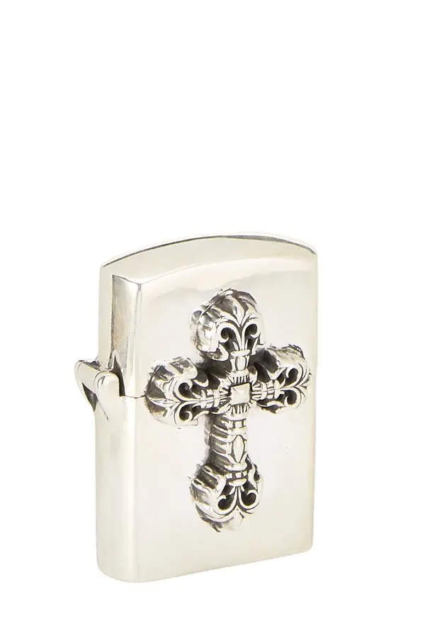 Chrome Hearts Sterling Filigree Cross Lighter