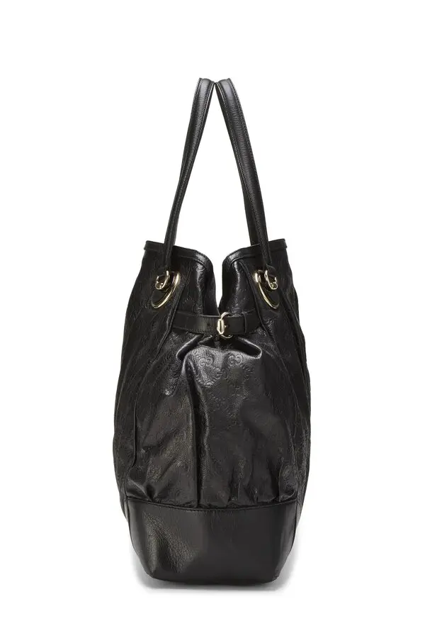Gucci Leather Guccissima Tote