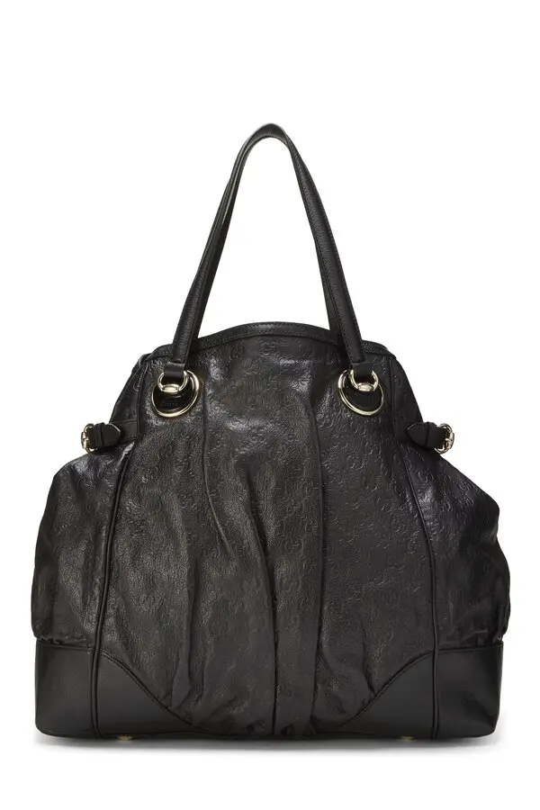 Gucci Leather Guccissima Tote