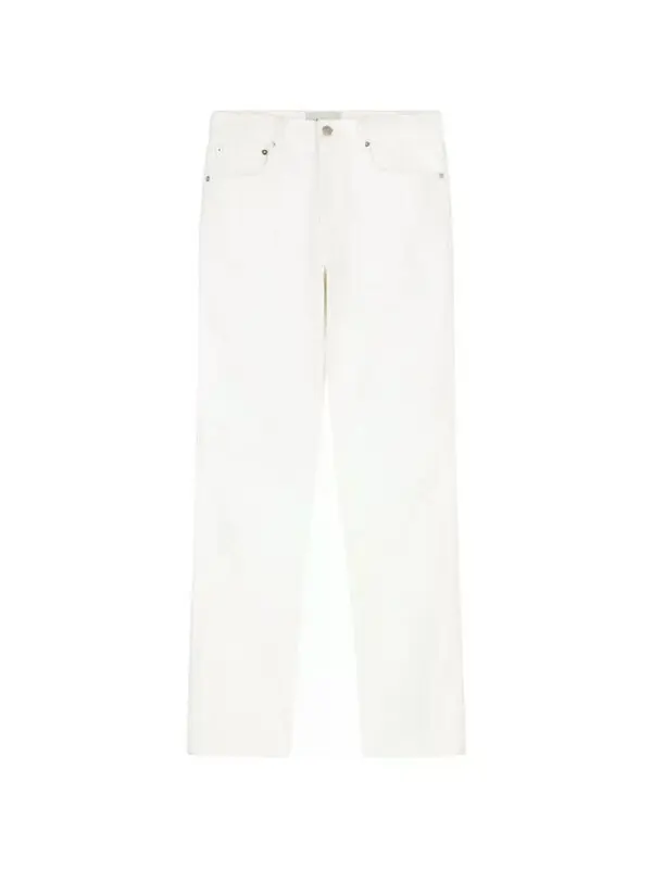 Coperni Five-pocket Tapered Jeans - White
