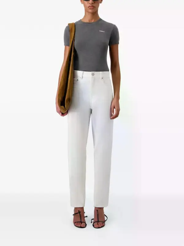 Coperni Five-pocket Tapered Jeans - White