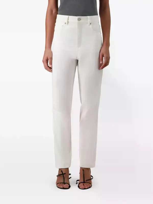 Coperni Five-pocket Tapered Jeans - White