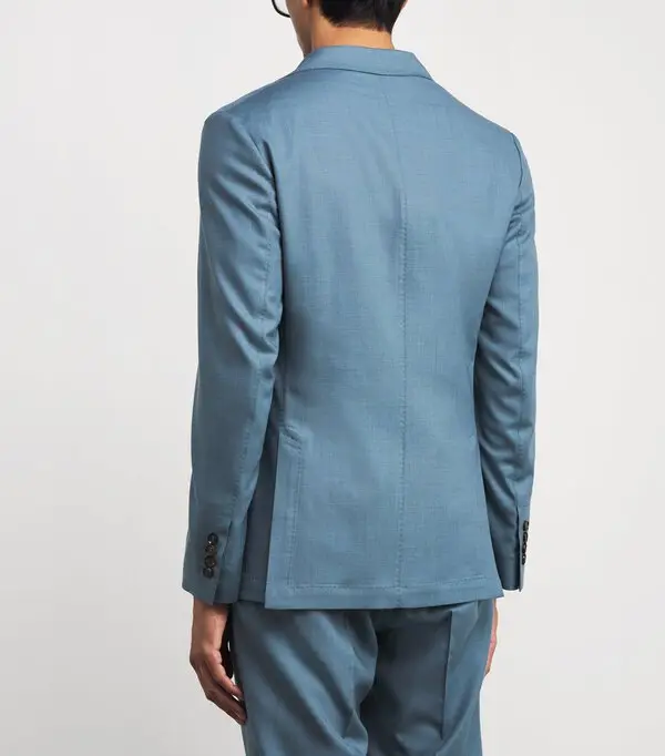 Colombo Cashmere Robert Blazer - Blue