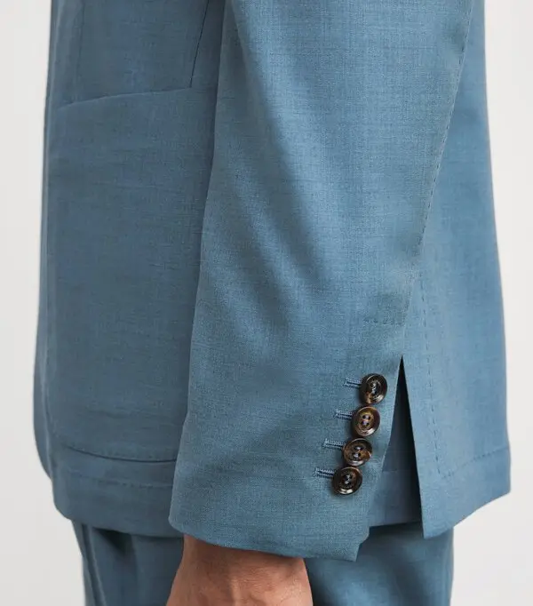Colombo Cashmere Robert Blazer - Blue