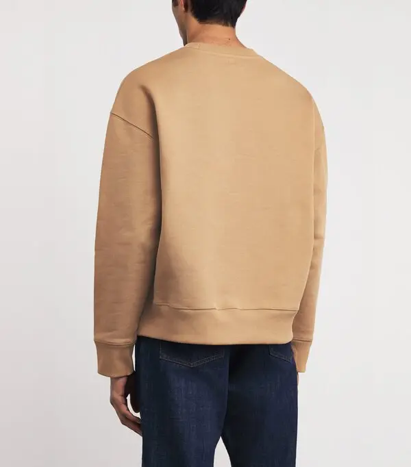 AMI Paris Cotton Logo Sweatshirt