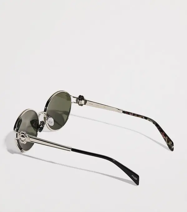 Maje Round Frame Sunglasses