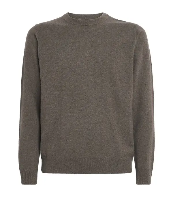 Sunspel Cashmere Crew-neck Sweater - Green