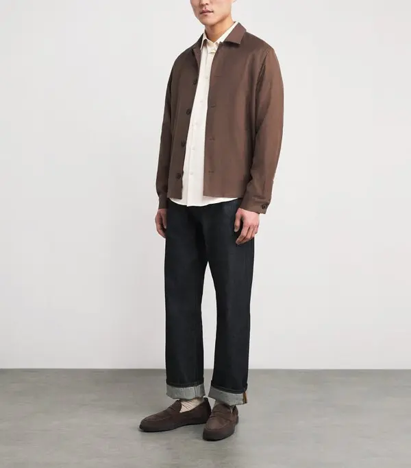 Sunspel Cotton-cashmere Shirt