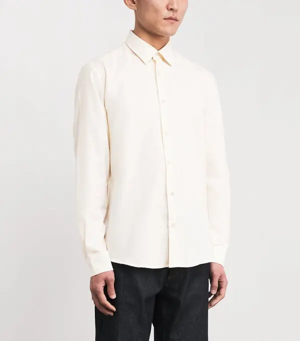 Sunspel Cotton-cashmere Shirt