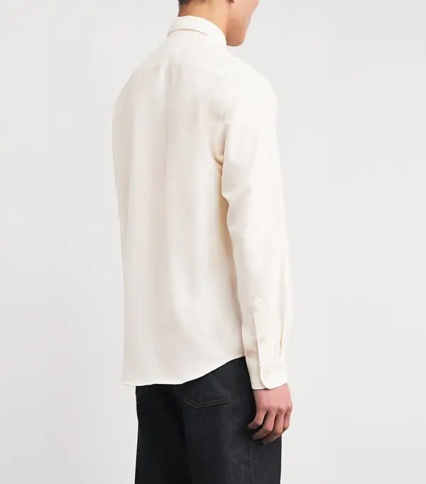 Sunspel Cotton-cashmere Shirt