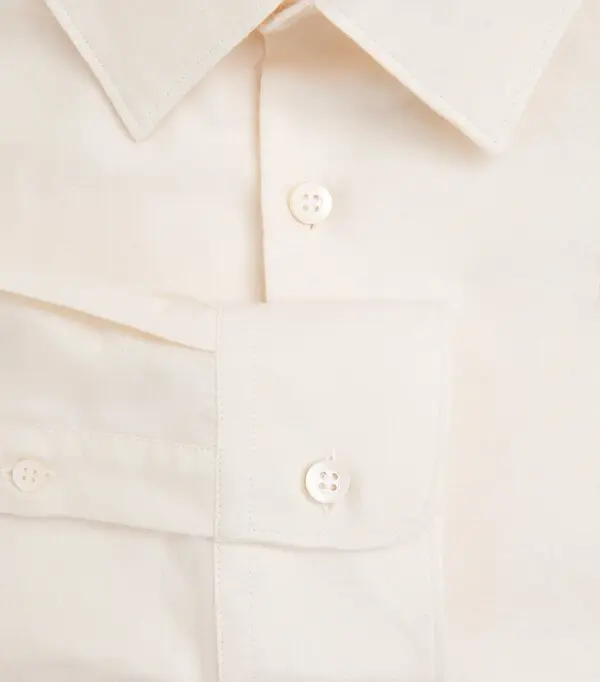 Sunspel Cotton-cashmere Shirt