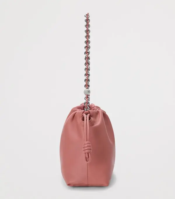 Loewe Medium Leather Flamenco Shoulder Bag - Pink