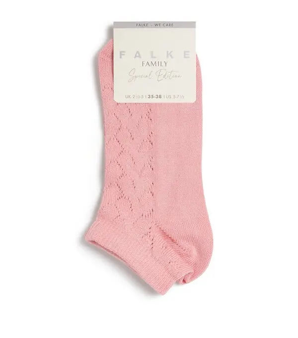 Falke Pointelle Family Sneaker Socks - Pink