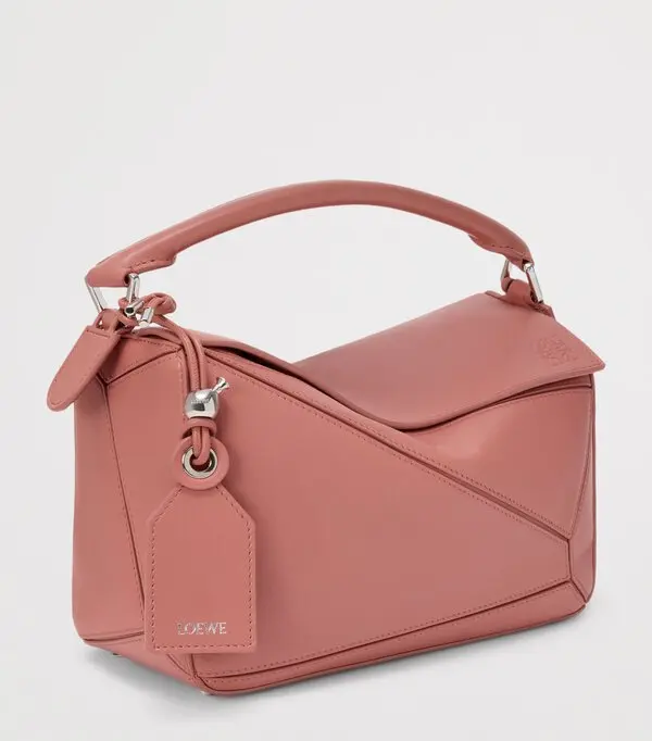 Loewe Small Leather Featherlight Puzzle Top-handle Bag