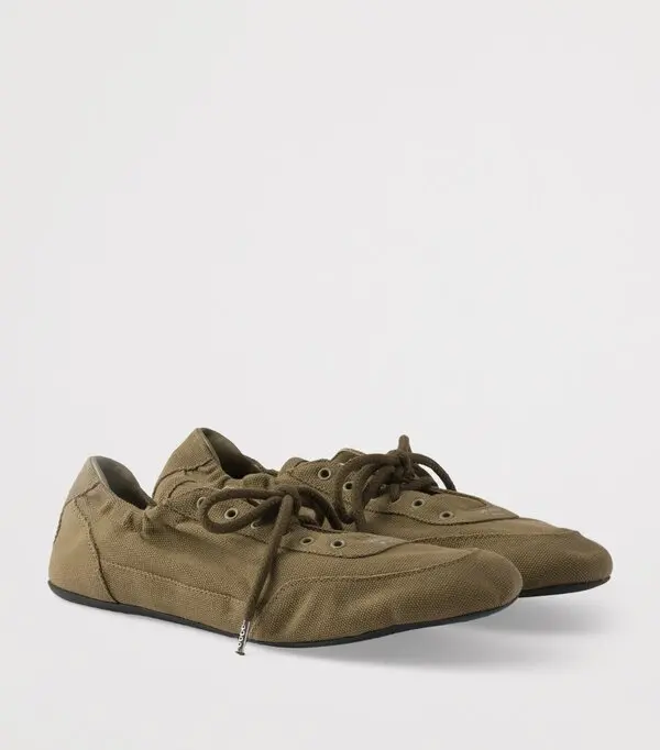 Prada Canvas Collapse Sneakers